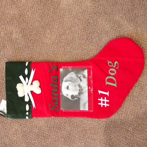 Holiday | Santas Number One Dog Stocking Velvet | Poshmark